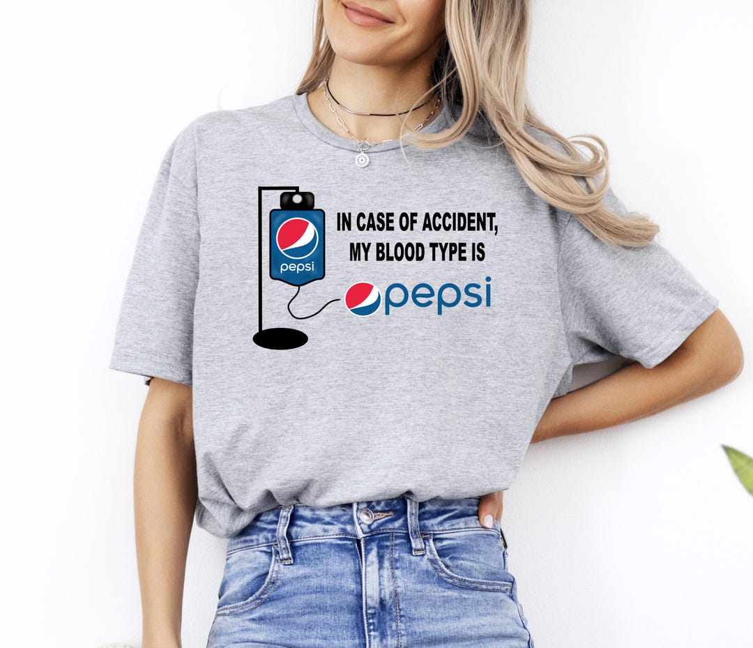 Pepsi Shirt, Pepsi Logo Shirt, Pepsi T-shirt, Pepsi Coke Shirt, Pepsi ...