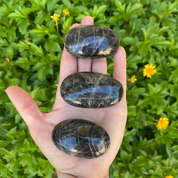 Black Moonstone - Etsy