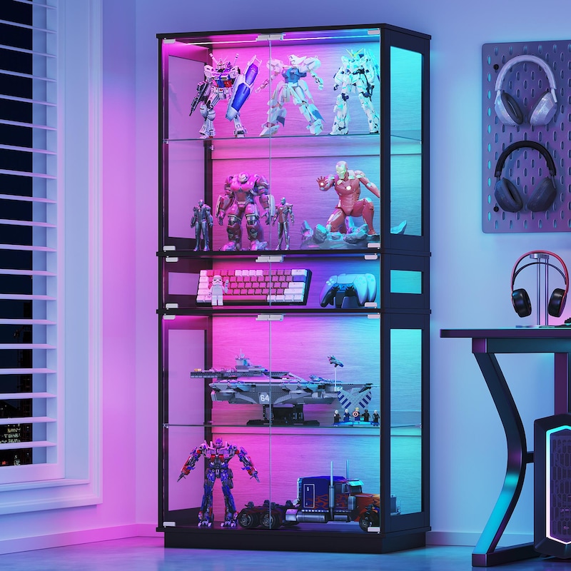 Lighted Curio Furniture - Etsy