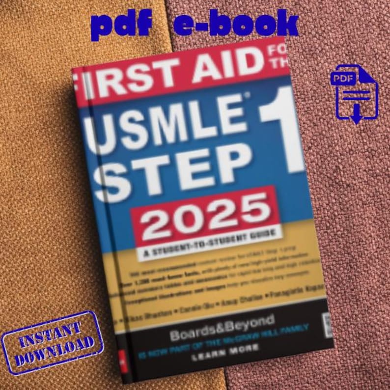 First Aid USMLE Step 1 2025 | INSTANT Download - Etsy