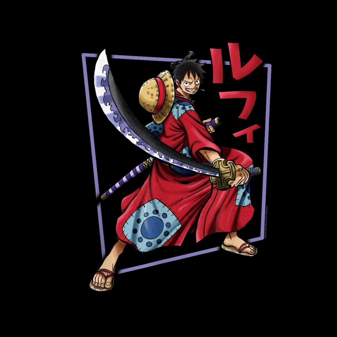 One Piece Luffy Wano Costume PNG – Anime Design (instant Download) - Etsy
