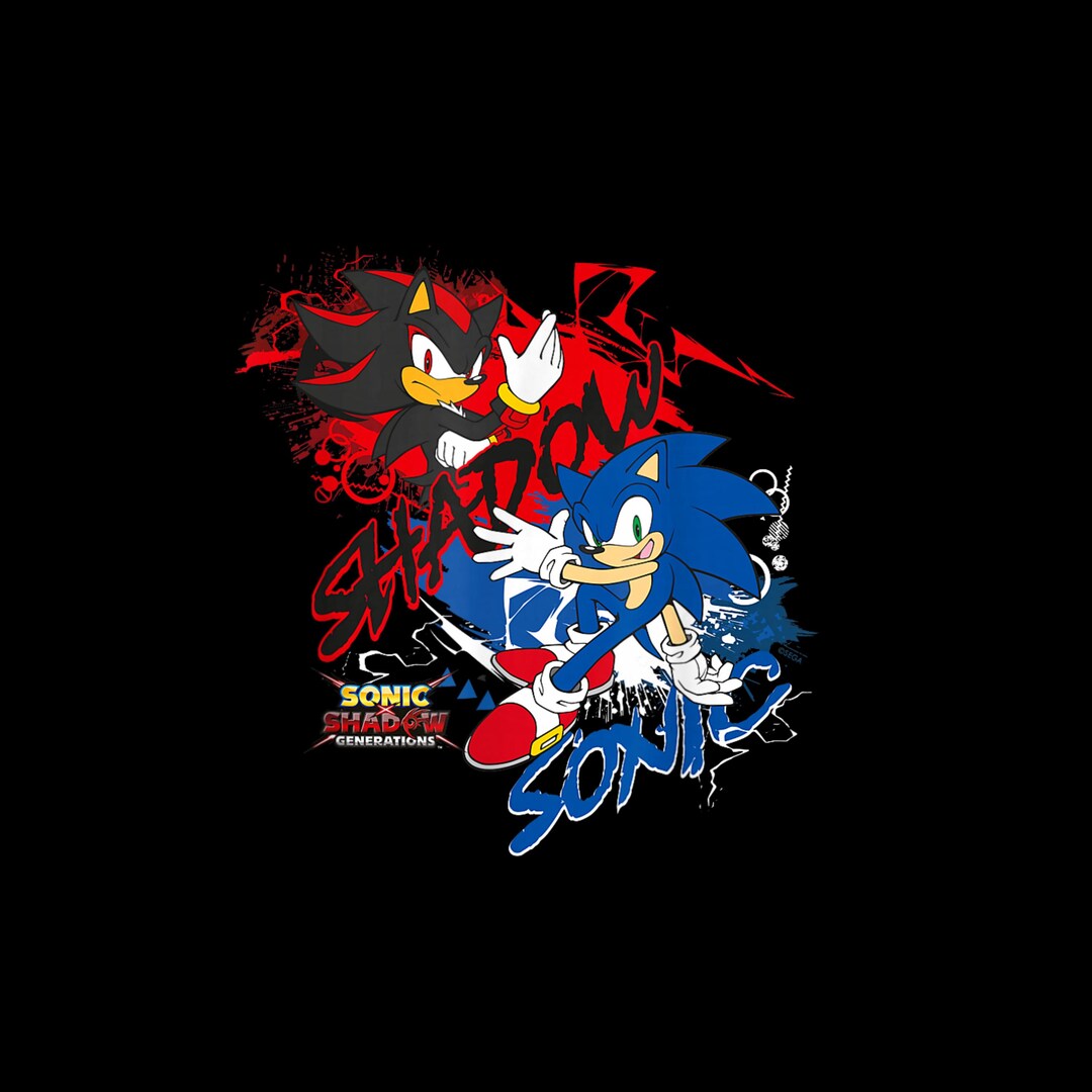 Sonic & Shadow Generations PNG – Gaming Art (instant Download) - Etsy