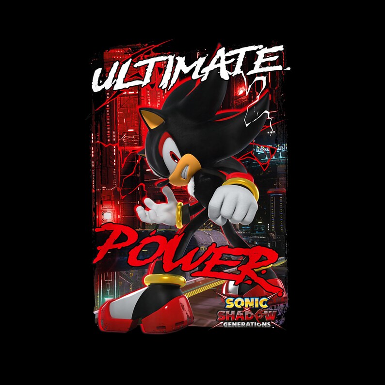 Sonic the Hedgehog Sonic X Shadow Generations – Ultimate Power PNG ...