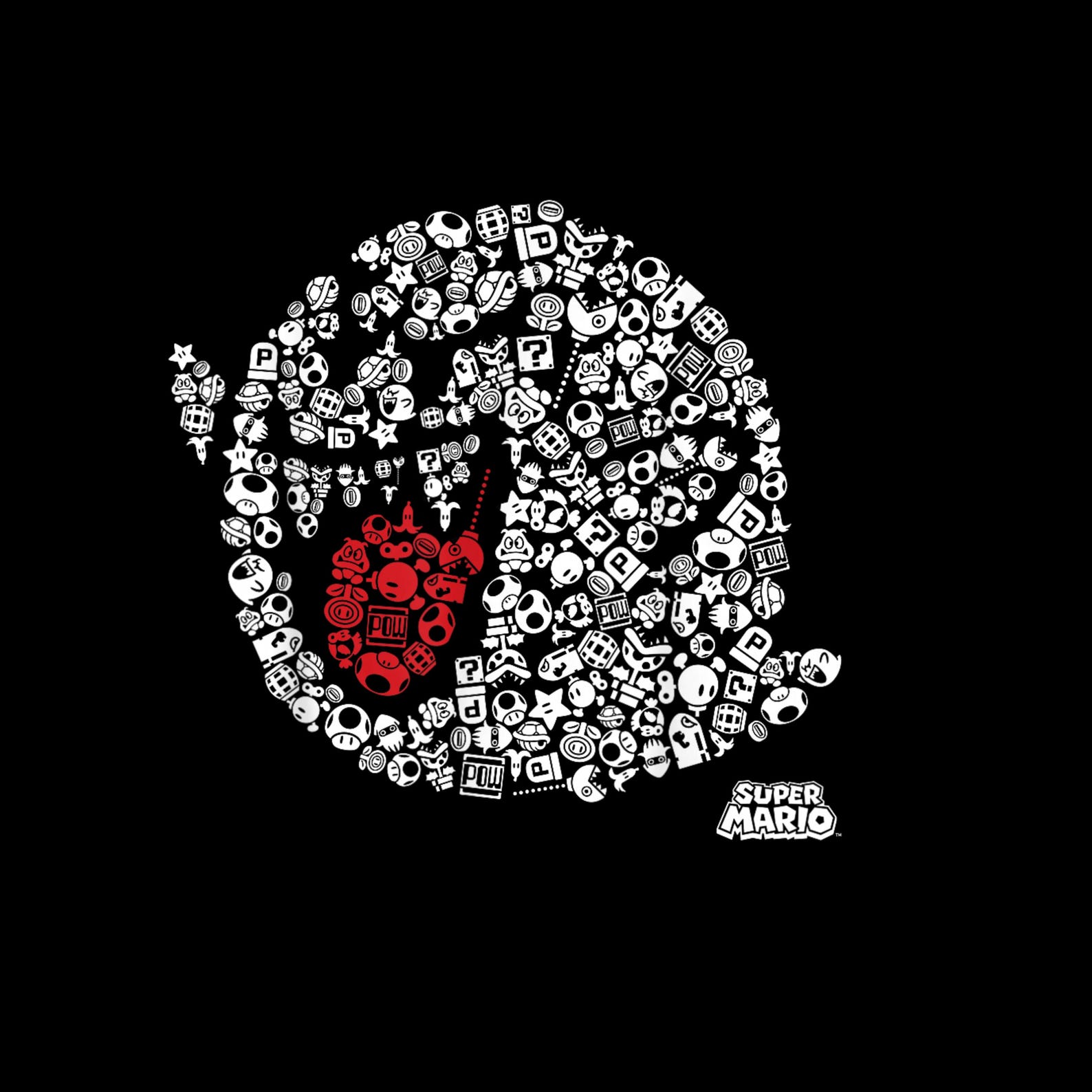 Nintendo Super Mario Iconic Boo Portrait PNG – Retro Gaming Design ...