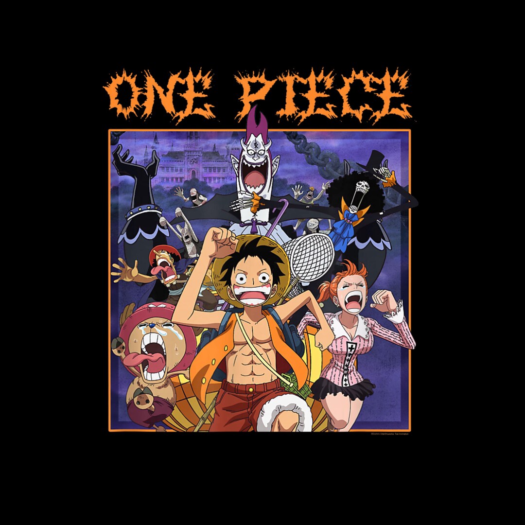 One Piece Running Scared PNG – Heavy Metal Logo Anime Design (instant ...