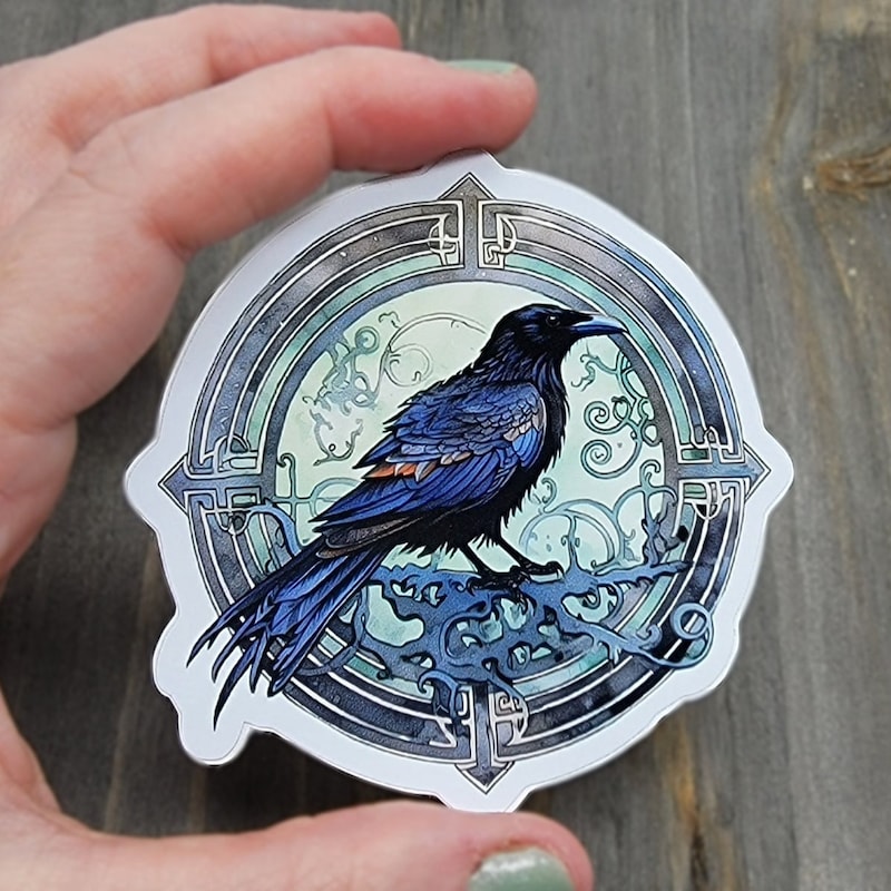 Celtic Raven - Etsy