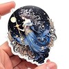 Goddess Sticker | Golden Goddess With Blue Hair | Mystical Sticker ...