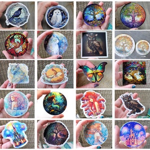 Phoenix Sticker Vinyl Decal, Art Nouveau Phoenix Rising Decal, Firebird ...