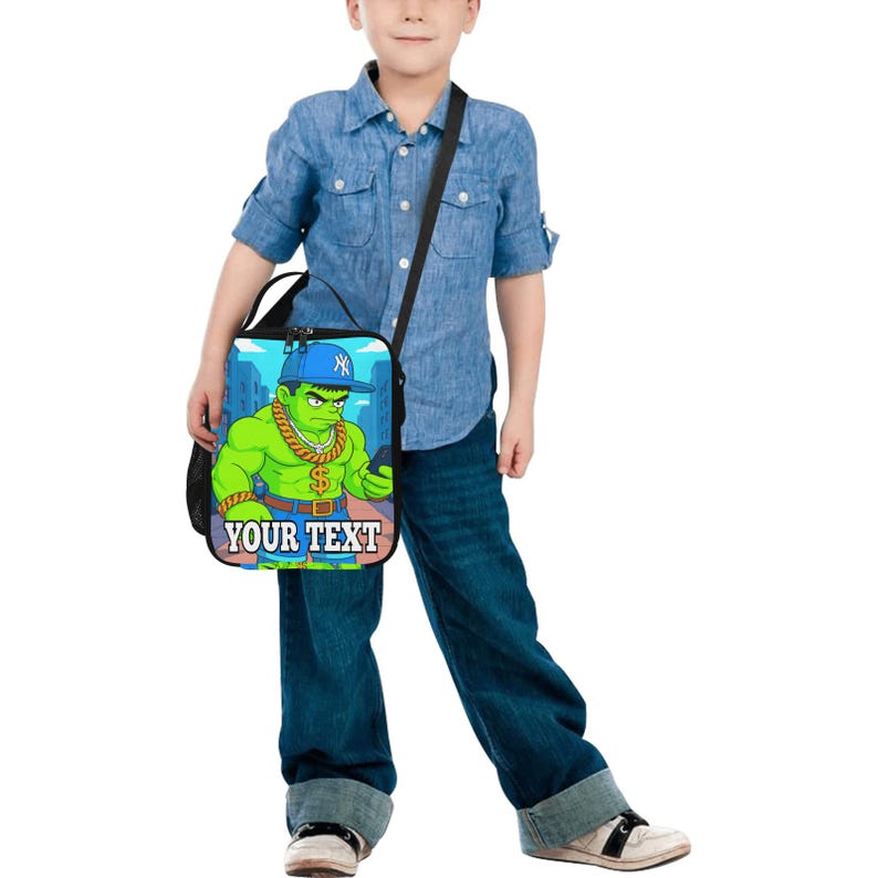 Custom Kids Lunch Box With Name - Etsy