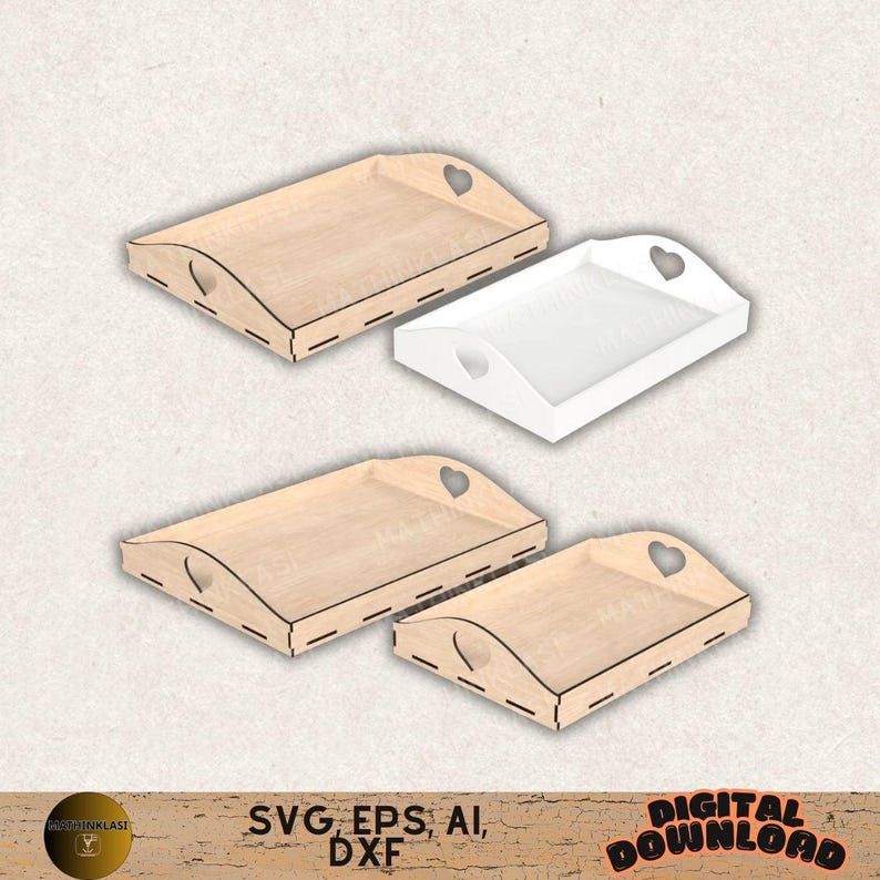 Large Serving Tray SVG for Laser Cutting | Wedding Craft Display - Etsy