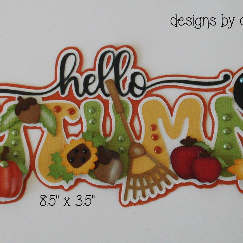 Scrapbook Paper Piecing - Etsy