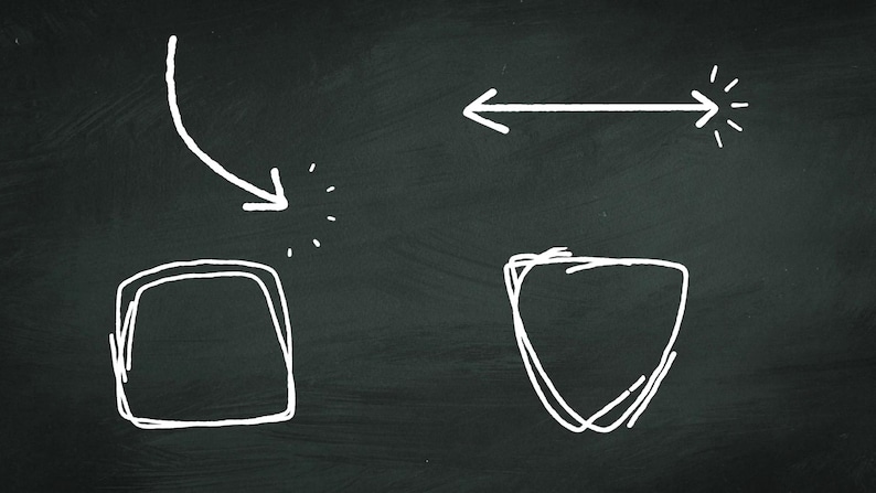 Premiere Pro Scribble Elements, Animated Sketch Effects (digital ...