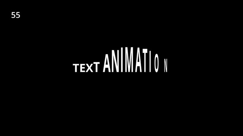 Davinci Resolve Text Animation Presets | Kinetic Typography (digital ...