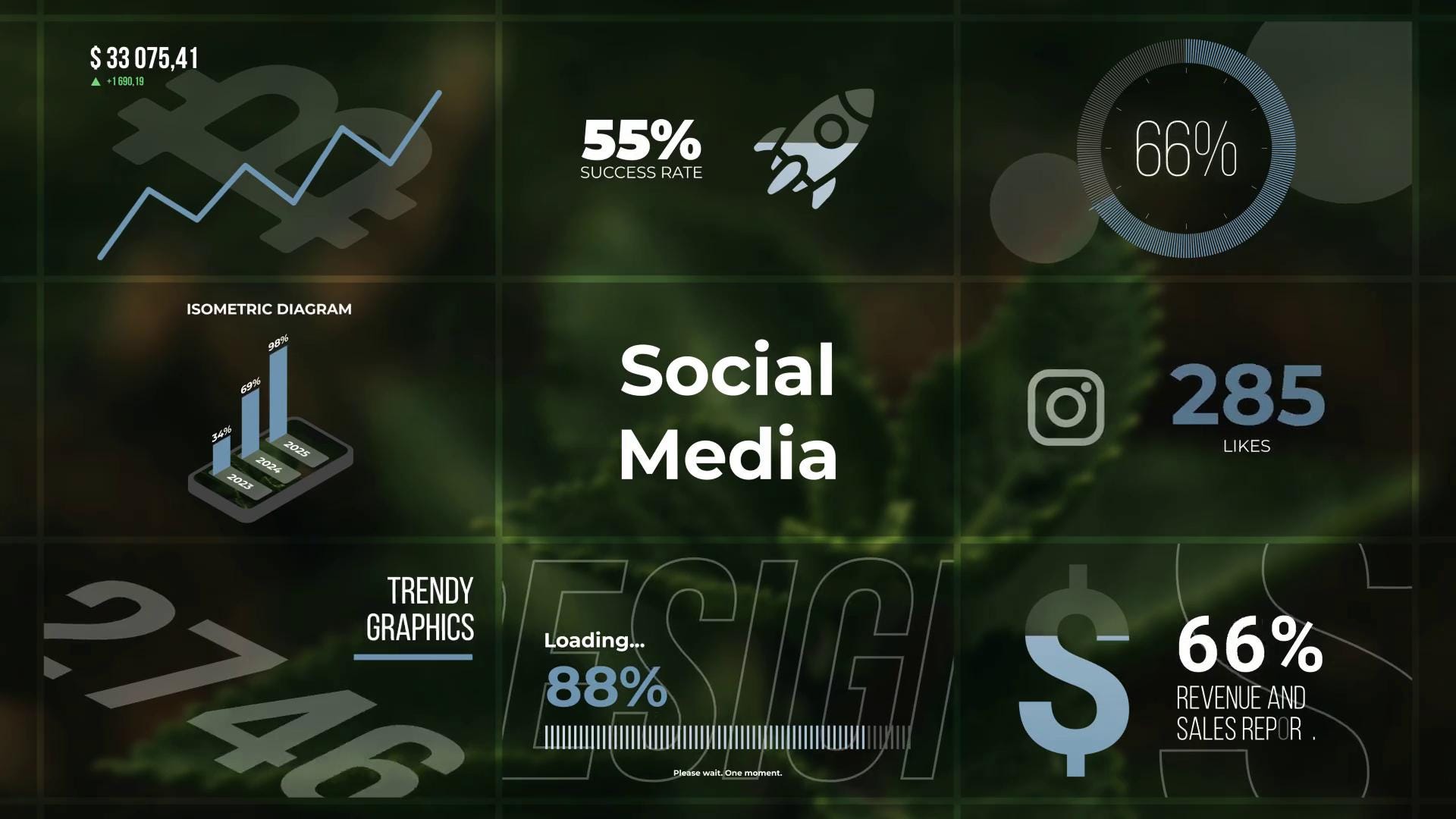 700 Animated Infographics Templates for Premiere Pro | Animated Data ...