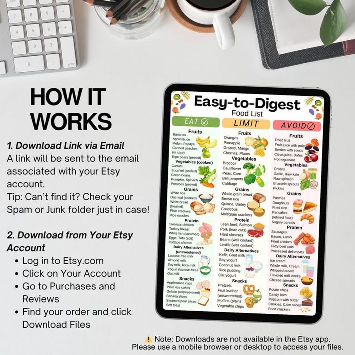 Easy to Digest Food Chart, Digestive Friendly Food List, Gentle Food ...
