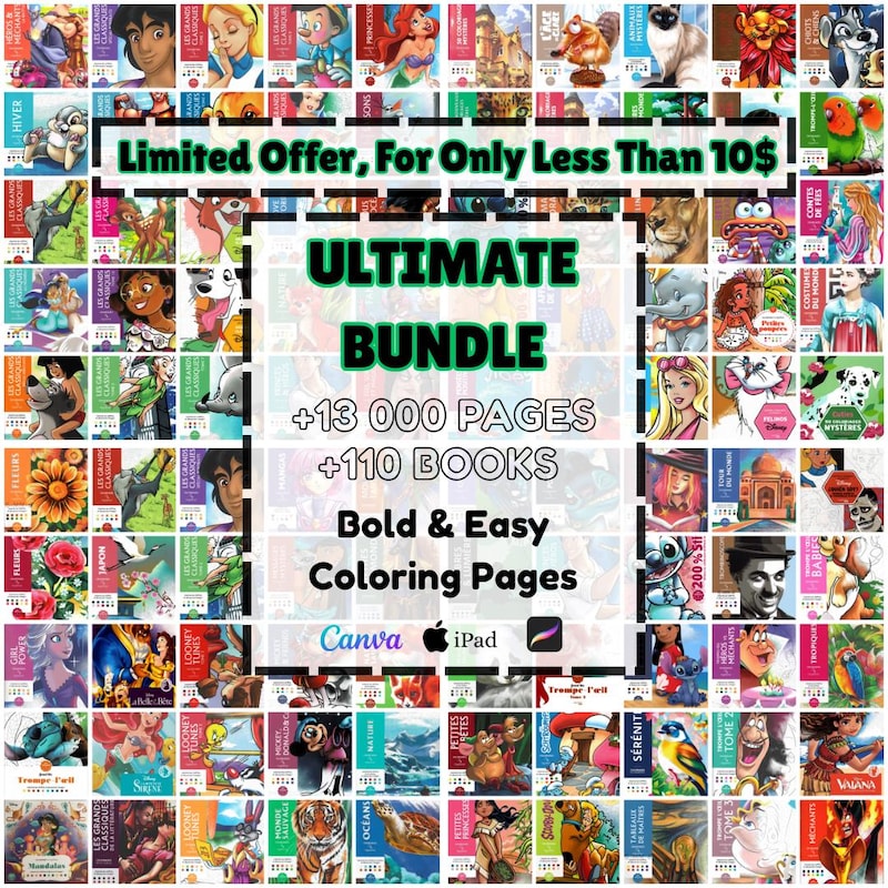 Coloring Books Magical - Etsy UK