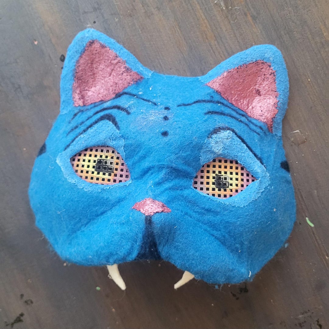 K-pop Demon Hunters Hand Made Derpy Therian Mask - Etsy