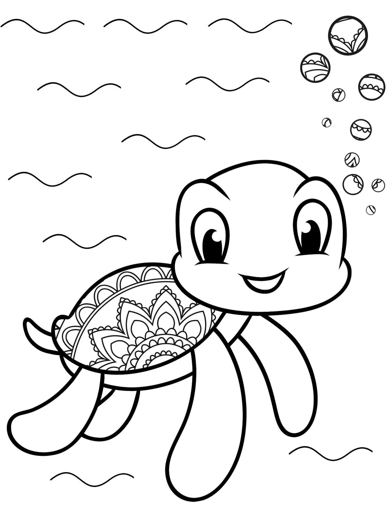 Mandala Animals Coloring Pages, Mandala Coloring for Kids, Mandala ...