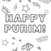 Purim Coloring Pages, Purim Printables, Jewish Coloring Pages, Jewish ...