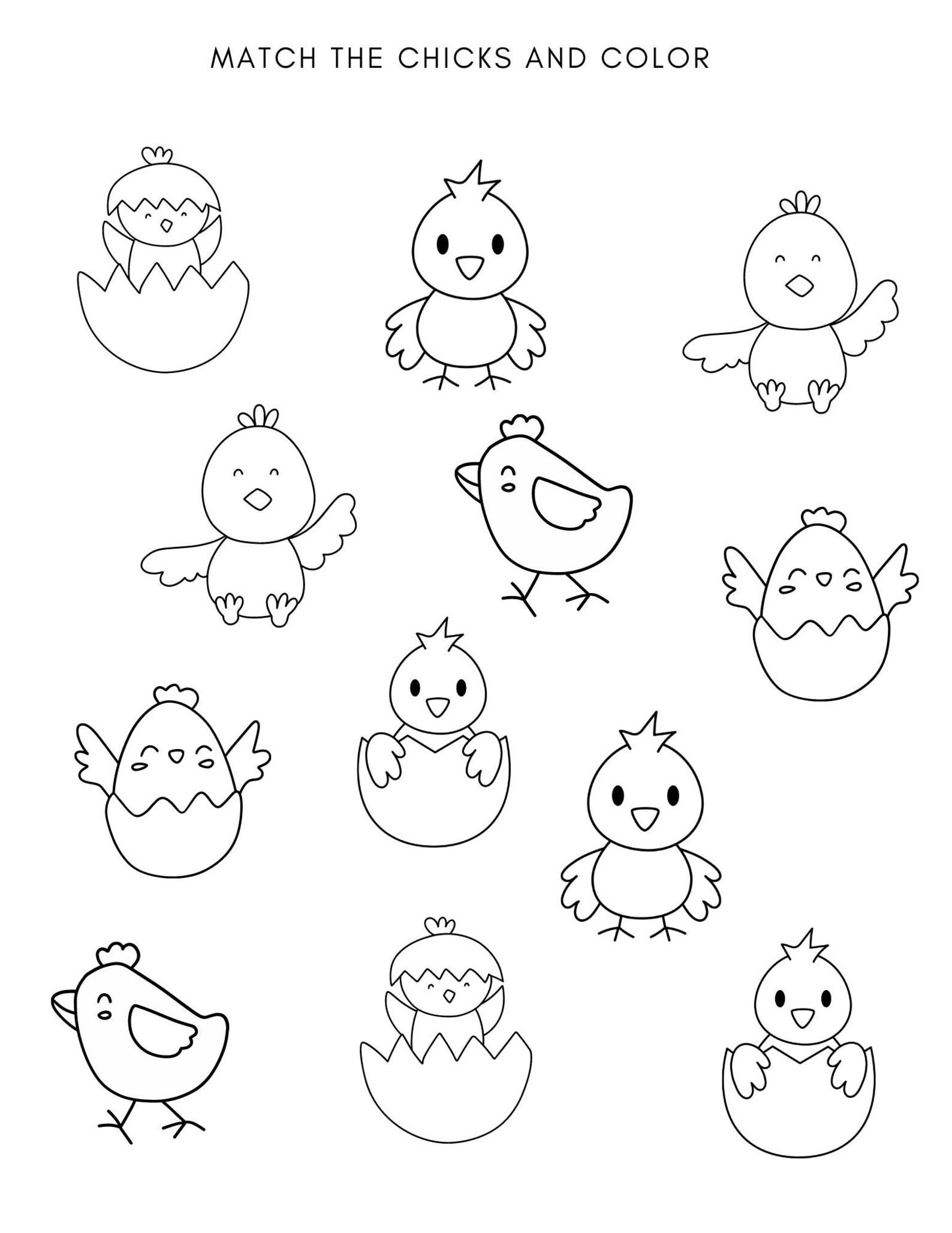 Easter Activity Pages, Easter PDF, Easter Printables, Easter Coloring ...