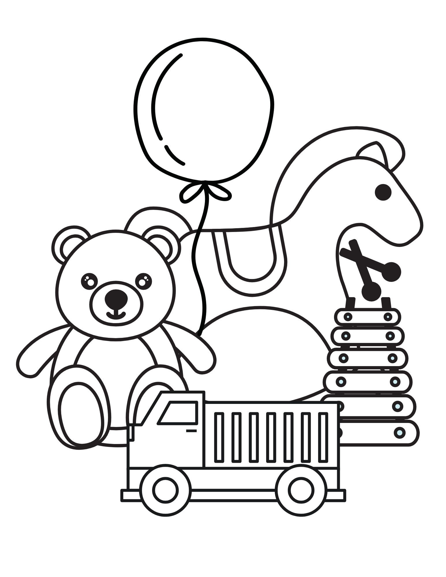 Toys Coloring Pages, Toys PDF, Toys Printables, Toys Coloring Pages ...