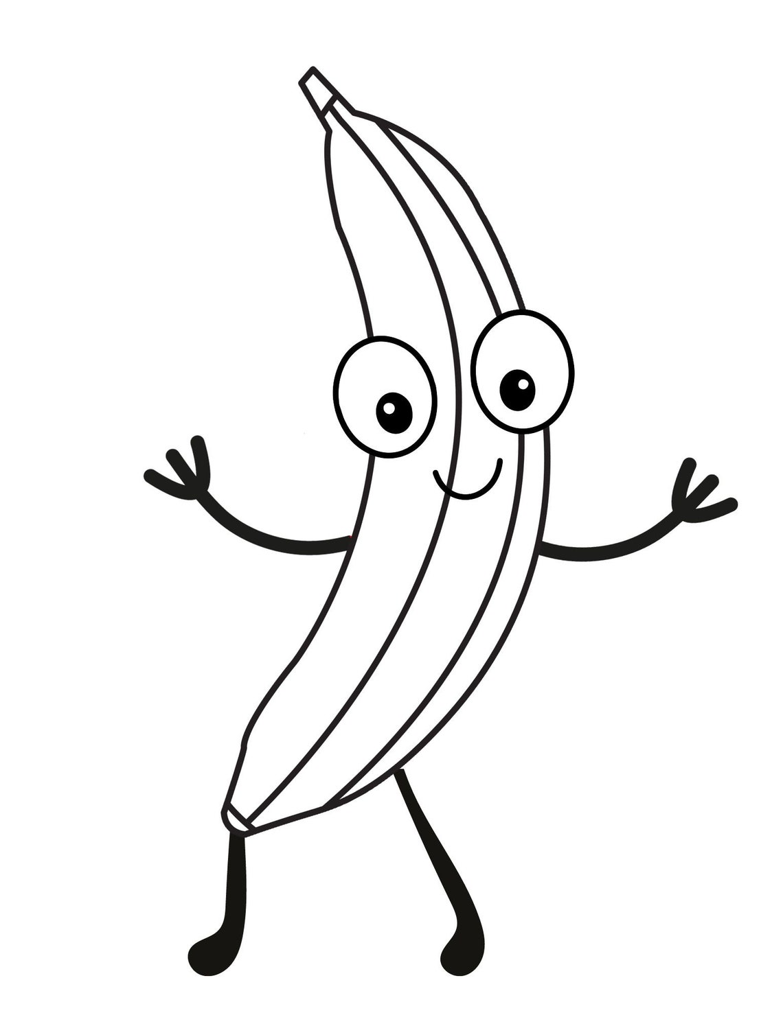 Cute Fruit Coloring Pages, Kawaii Food Printable, Funny Fruits Coloring ...