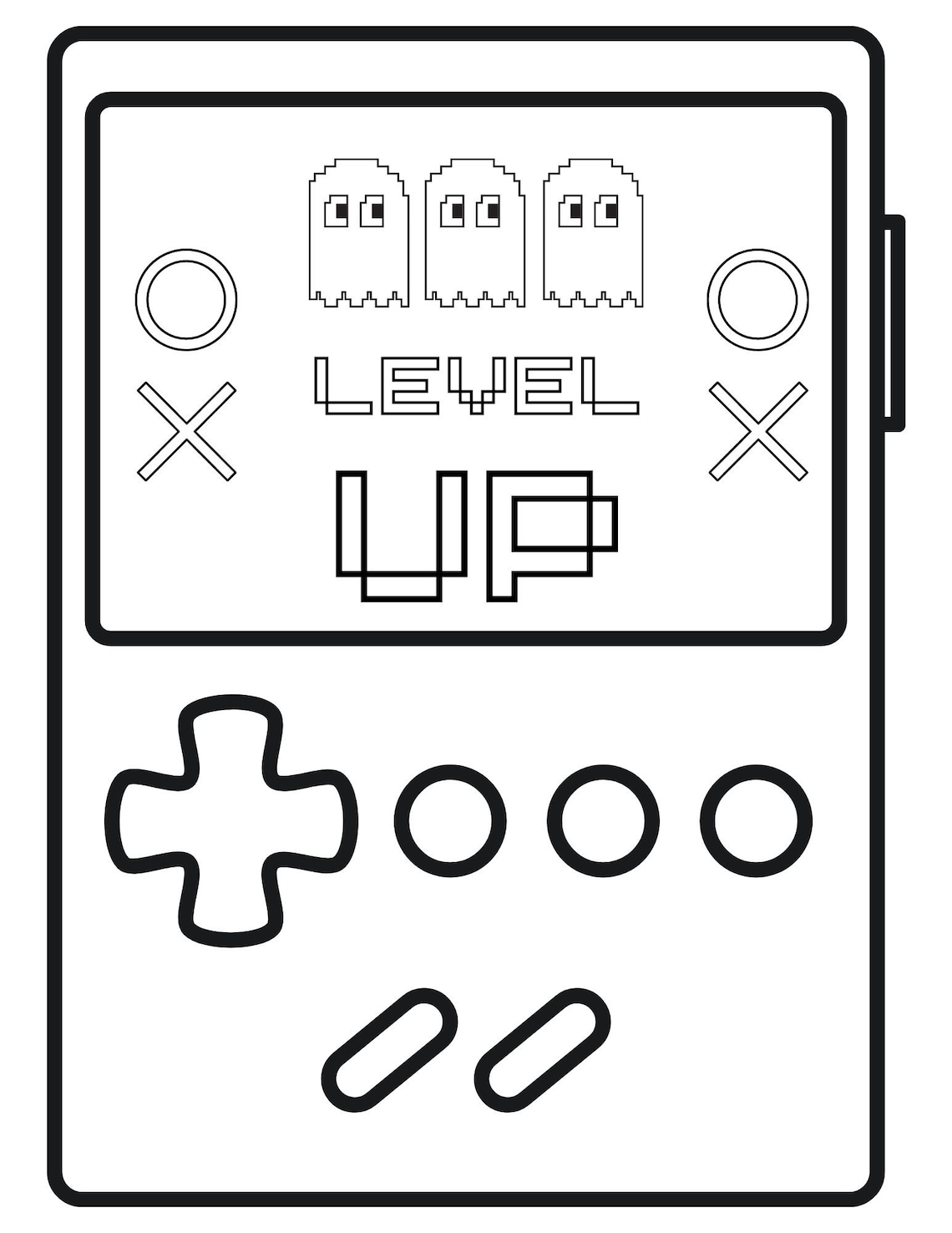 Gaming Coloring Pages, Gaming PDF, Gaming Printables, Gamer Coloring ...