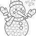 Christmas Dot Marker Coloring Pages, Do a Dot Christmas Painting ...