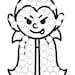 Halloween Dot Marker Coloring Pages, Halloween Dot Marker, Halloween Do ...