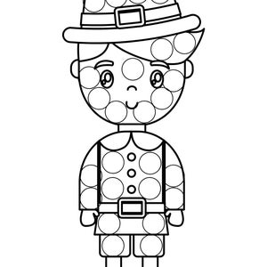 Thanksgiving Dot Marker Coloring Pages, Thanksgiving PDF Thanksgiving ...