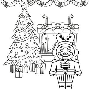 Nutcracker Coloring Pages, Nutcracker Pintables, Christmas Coloring ...