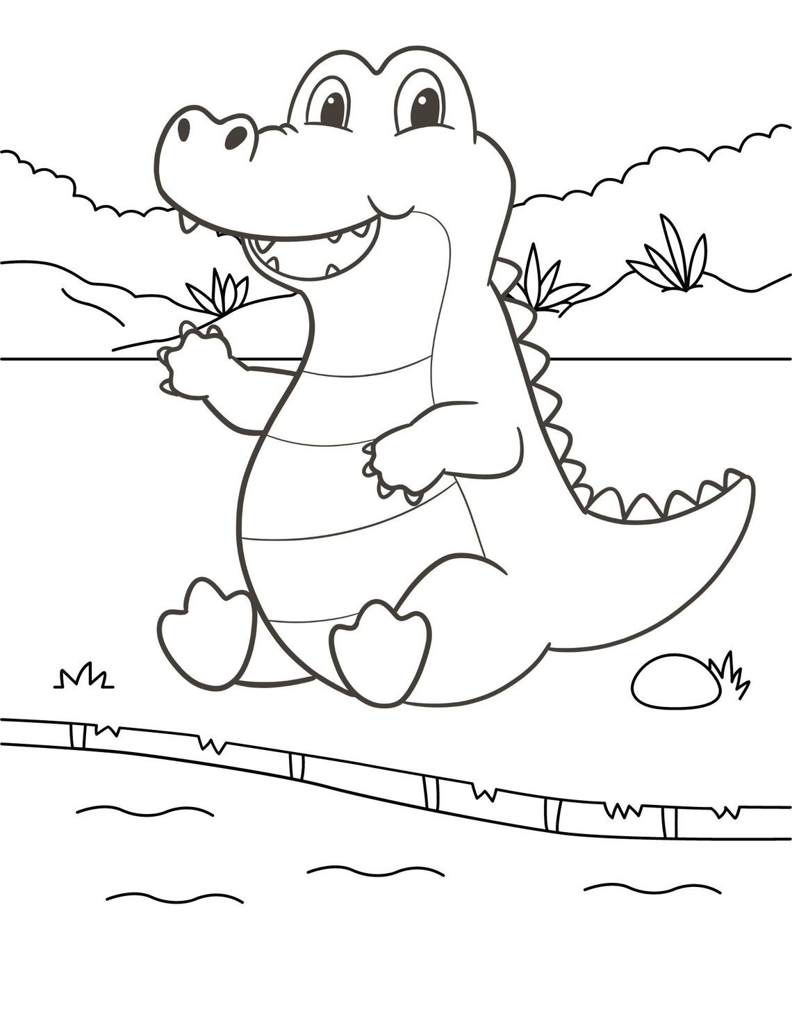 Safari Animals Coloring Pages, Safari Animals Printables, Safari ...