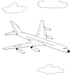 Airplane Coloring Pages, Airplane PDF, Airplane Printables, Airplane ...