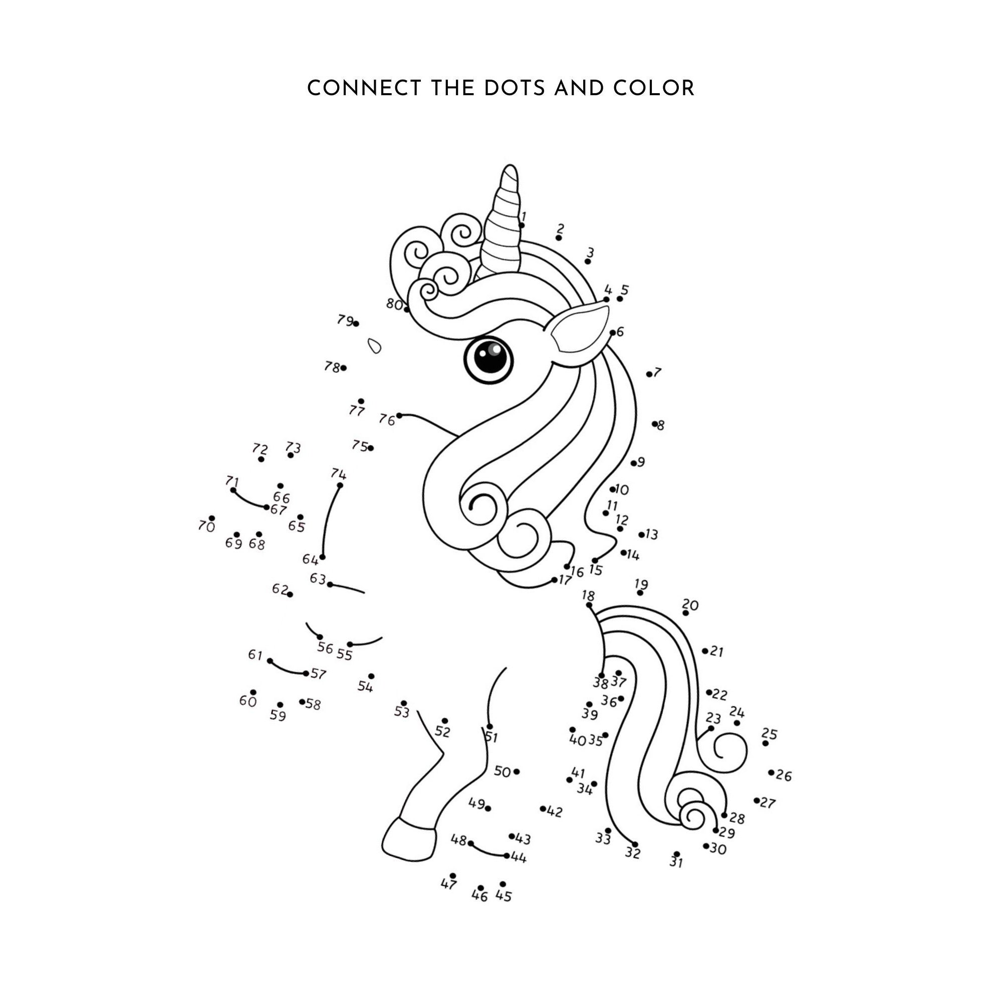 Unicorn Activity Pages, Unicorn Coloring, Mazes, Word Searches, Color ...