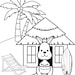 40 Summer Coloring Pages, Summer PDF Coloring, Summer Printables, Beach ...