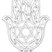 Hanukkah Coloring Pages for Kids, Hanukkah Printables, Jewish Coloring ...