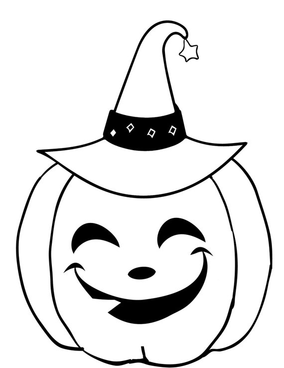 Dibujos Para Colorear De Caras De Calabaza Página Para Colorear