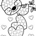 Valentine's Day Dot Marker Coloring Pages, Do a Dot Valentines Painting ...