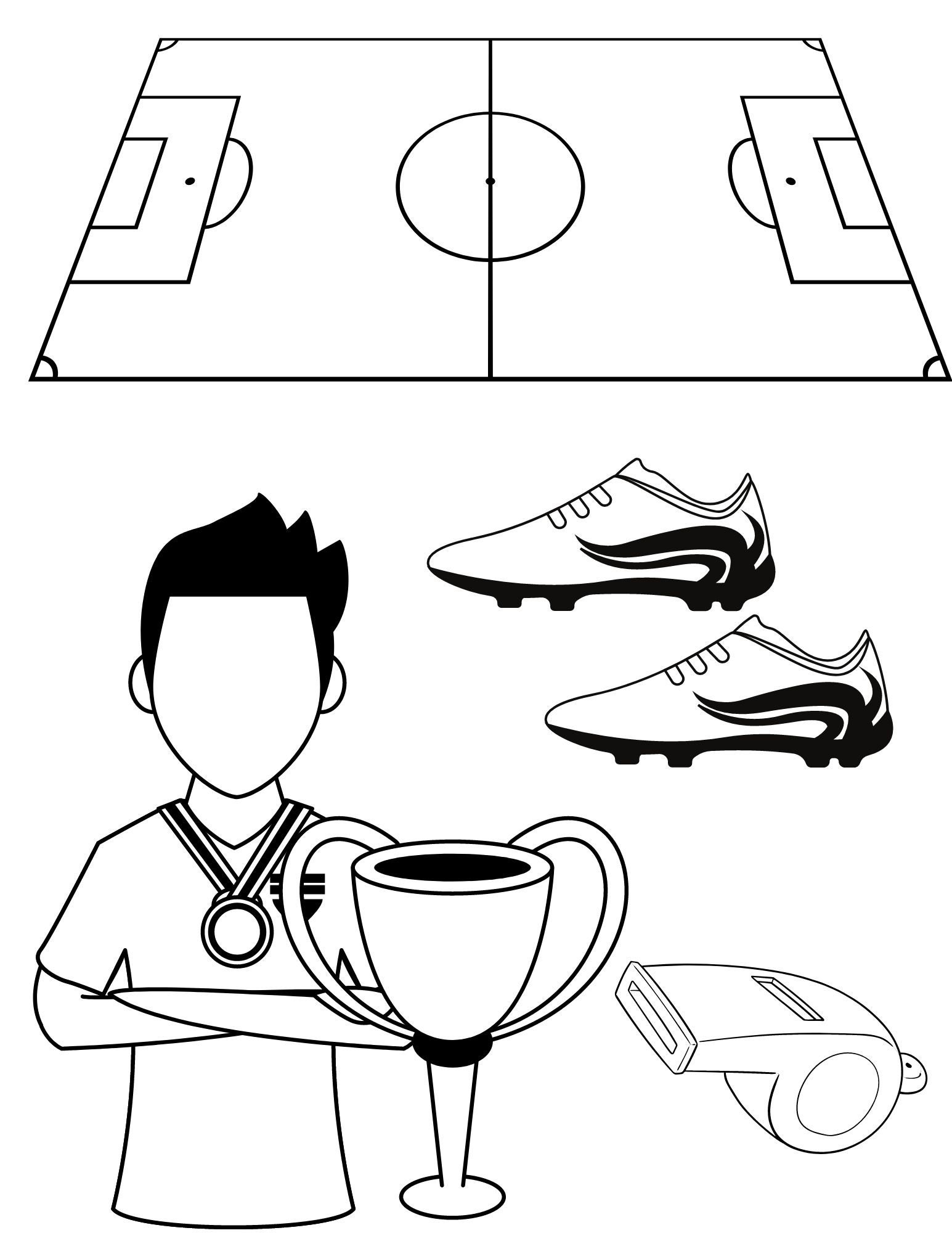 Soccer Coloring Pages, Soccer PDF, Soccer Printables, Soccer Coloring ...