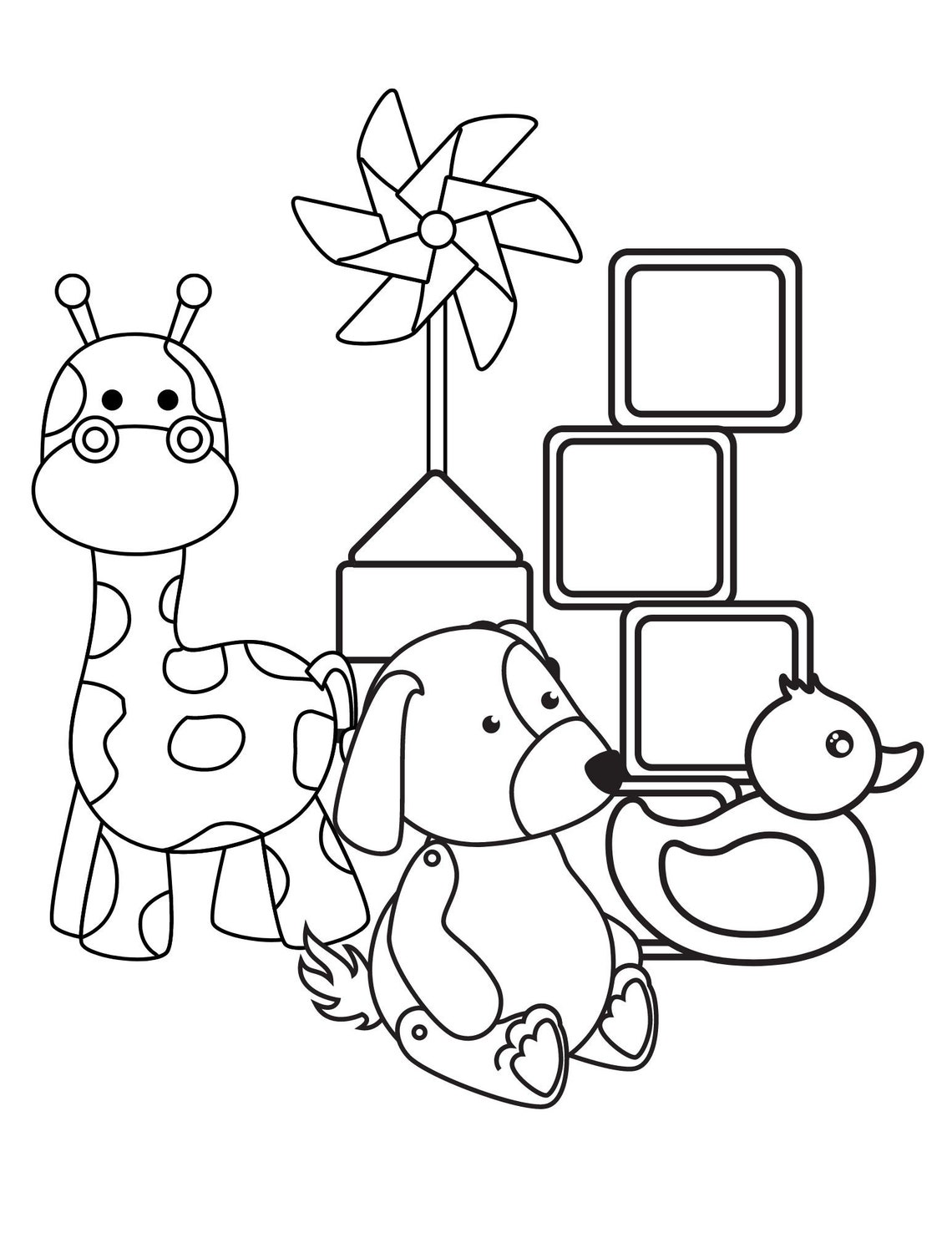 Toys Coloring Pages, Toys PDF, Toys Printables, Toys Coloring Pages ...