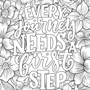 Inspirational Quotes Coloring Pages, Inspirational Quotes PDF ...