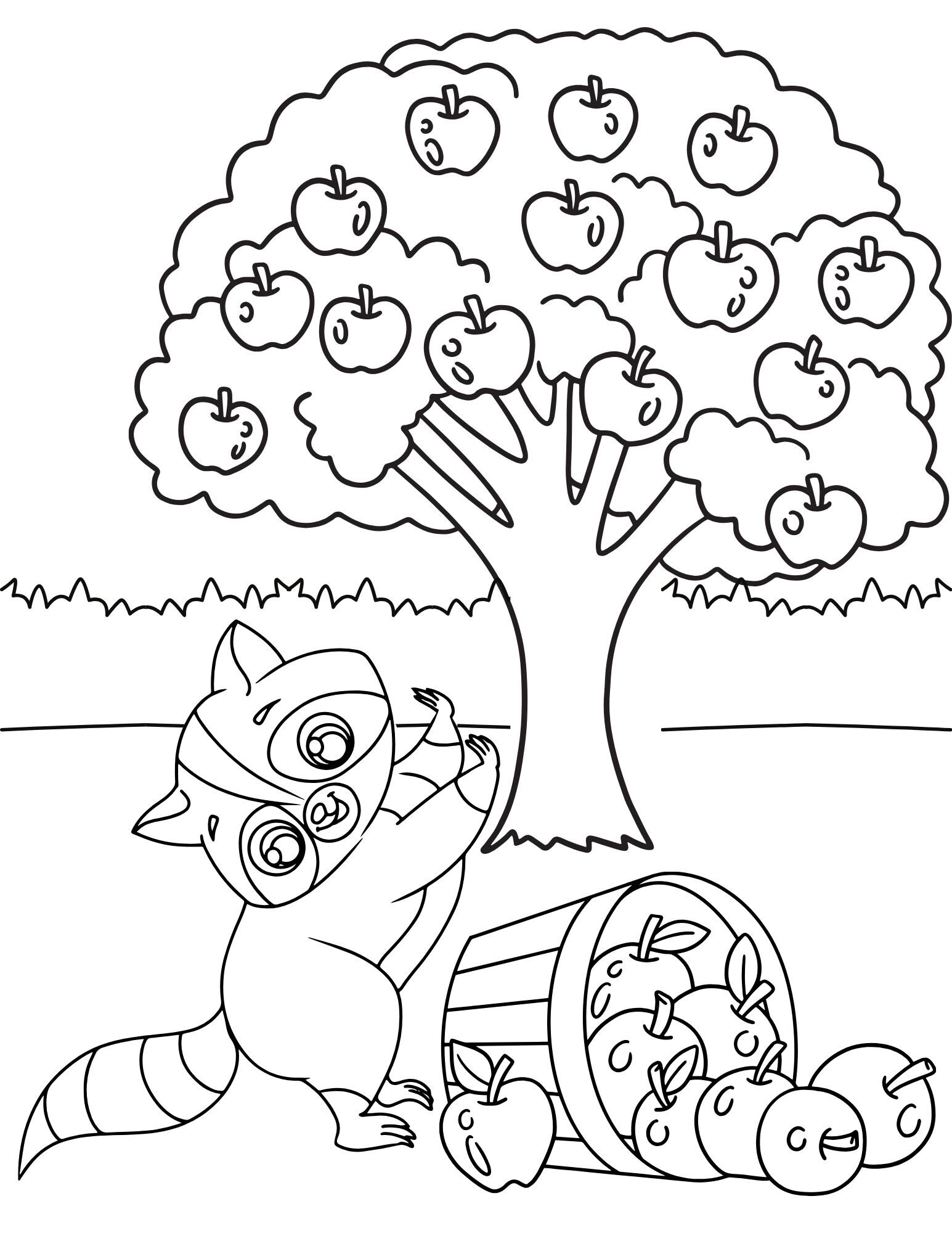 Fall Coloring Pages, Fall Coloring PDF, Fall Printables, Fall Activity ...