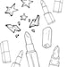 Make up Coloring Pages for Kids, Make up Printables, Make up Day Sheet ...