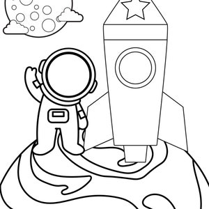 Space Coloring Pages, Space PDF, Space Printables, Space Coloring Pages ...