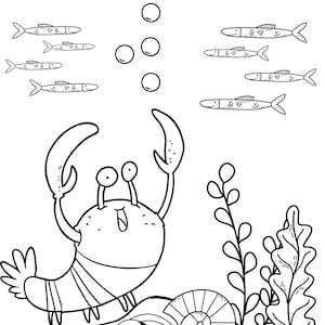 Under the Sea Coloring Pages, Sea Life Coloring, Ocean Coloring Pages ...
