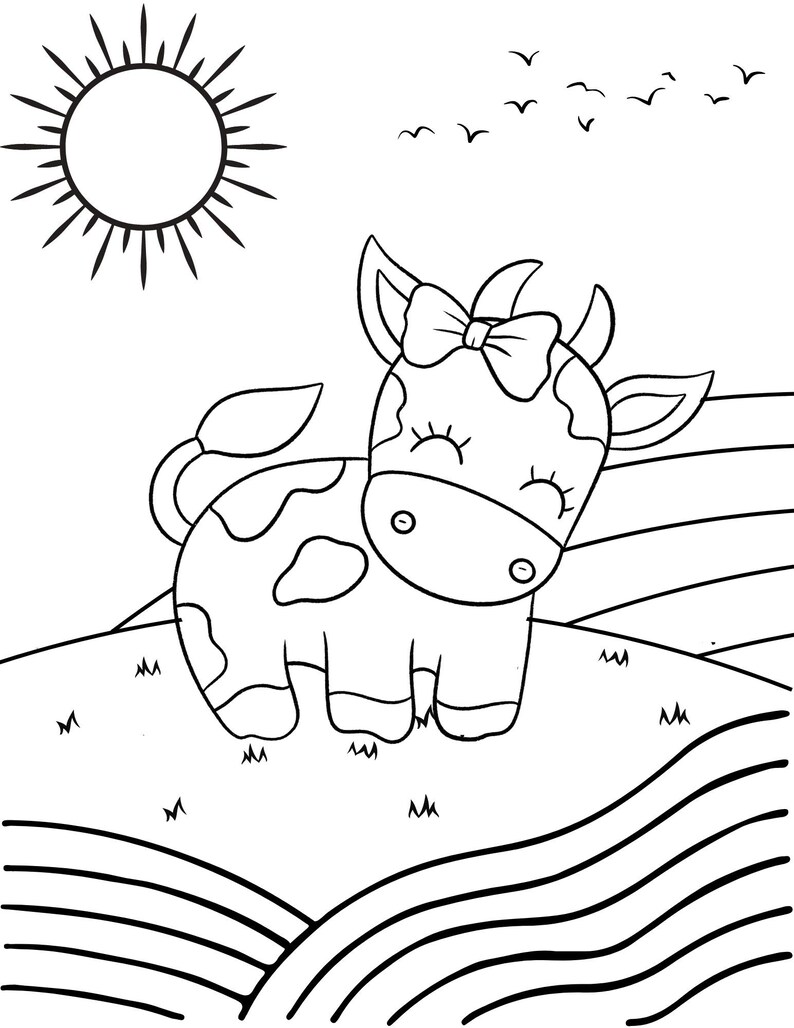 Spring Coloring Pages Spring PDF Spring Printables Spring - Etsy