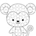 Animals Dot Marker Coloring Pages, Animals Dot Marker Printables ...