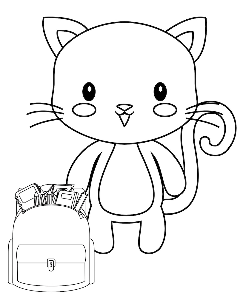 Back To School Coloring Pages Back To School PDF Back To Etsy back-to-school-coloring-pages-back-to-school-pdf-back-to-etsy