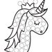 Unicorn Dot Marker Coloring Pages: Printable PDF Coloring Activity ...