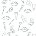 Make up Coloring Pages for Kids, Make up Printables, Make up Day Sheet ...